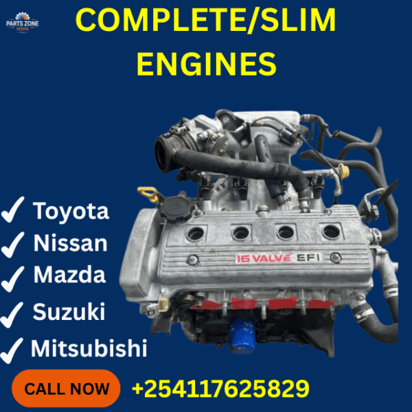Complete/Slim Car Engines For Sale In Kenya